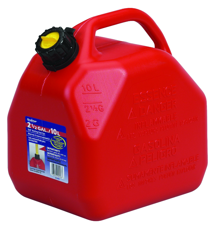 Scepter 10 Liter Gas Jerry Can — Riverside Motosports