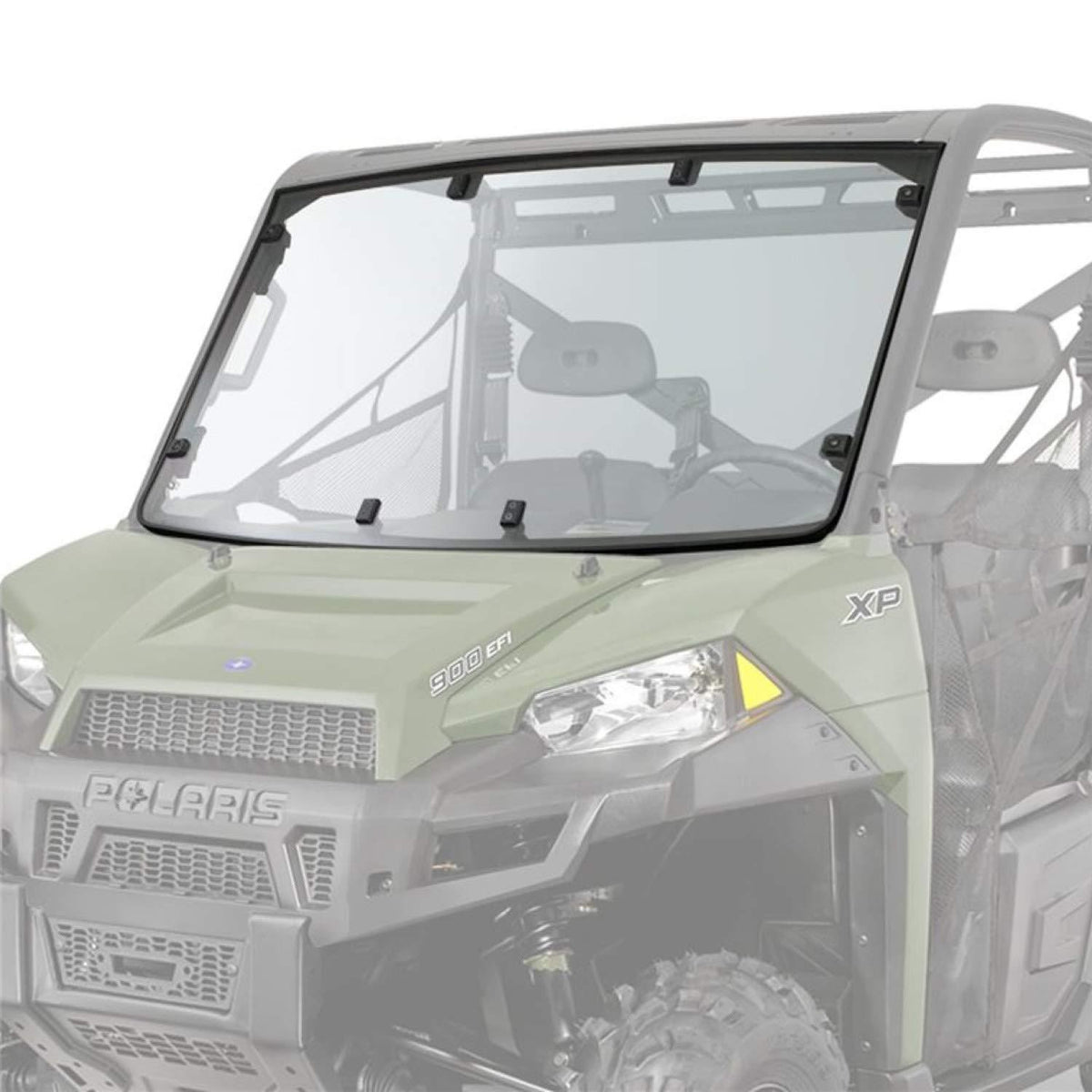 Polaris Ranger Lock & Ride Pro-Fit General Purpose Poly Windshield ...
